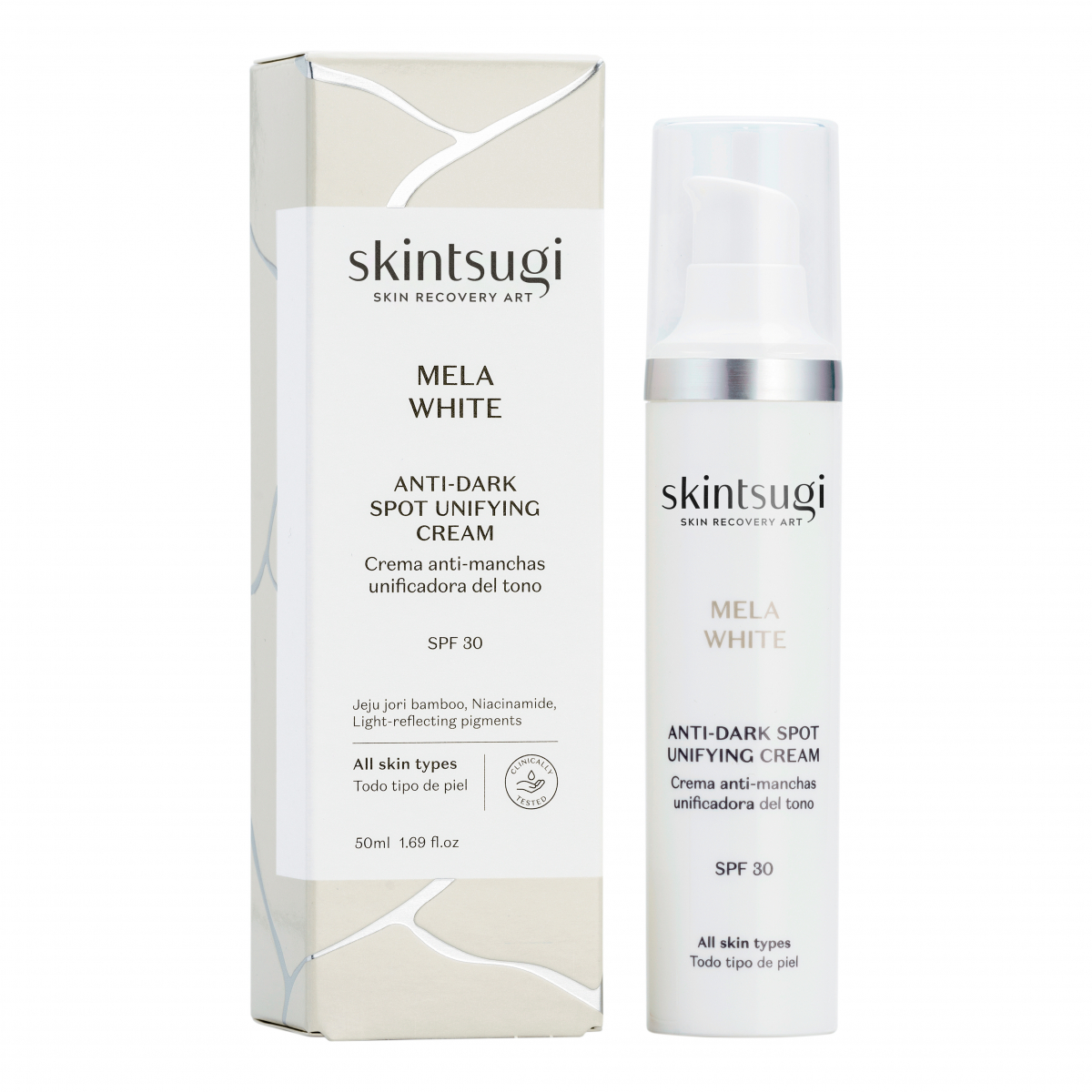 CREMA SKINTSUGI MELA WHITE DESPIGMENTANTE SPF30 50ML | Probela Professional
